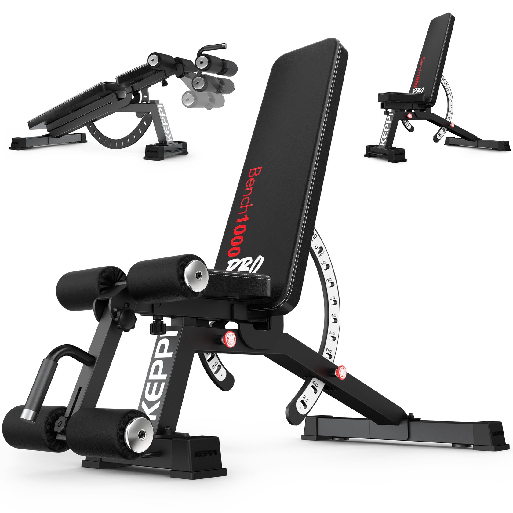 Weight Bench,Adjustable Weight Bench 1000 Pro – Keppi Fitness