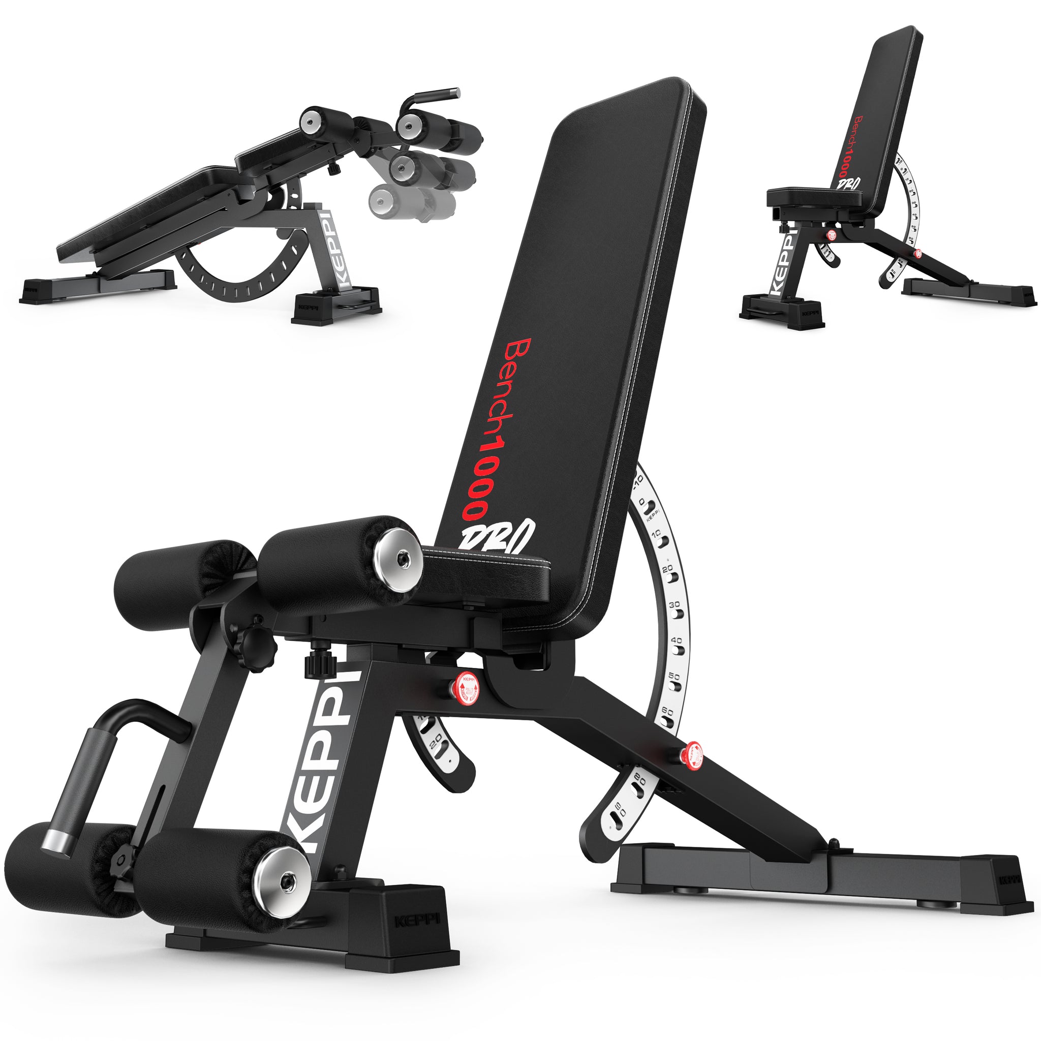 Weight Bench,Adjustable Weight Bench 1000 Pro – Keppi Fitness