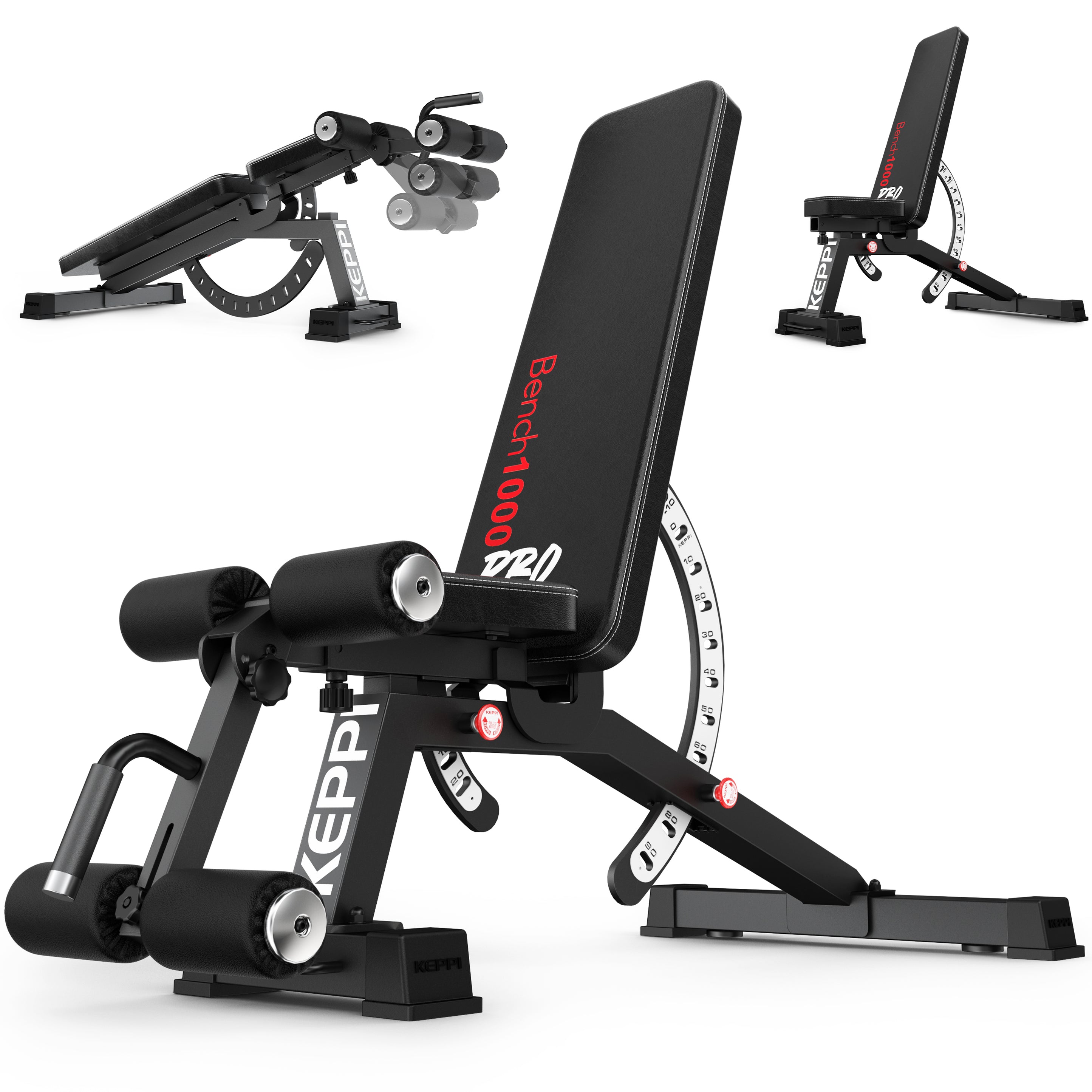 Weight Bench,Adjustable Weight Bench 1000 Pro – Keppi Fitness