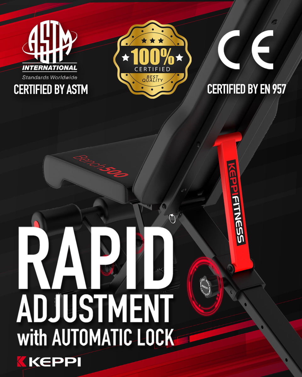 Keppi Weight Bench500 – Keppi Fitness